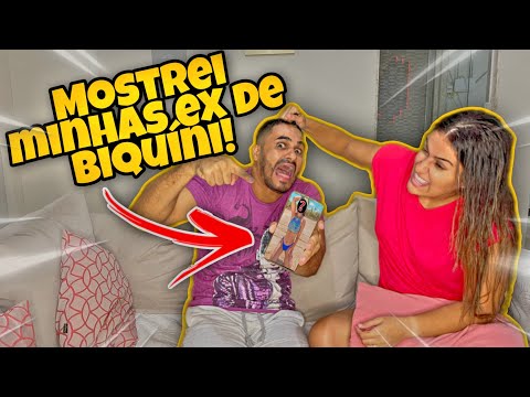MOSTREI MINHAS EX DE BIQUÍNI PARA VER A REAÇÃO DELA!*trollei bonito*