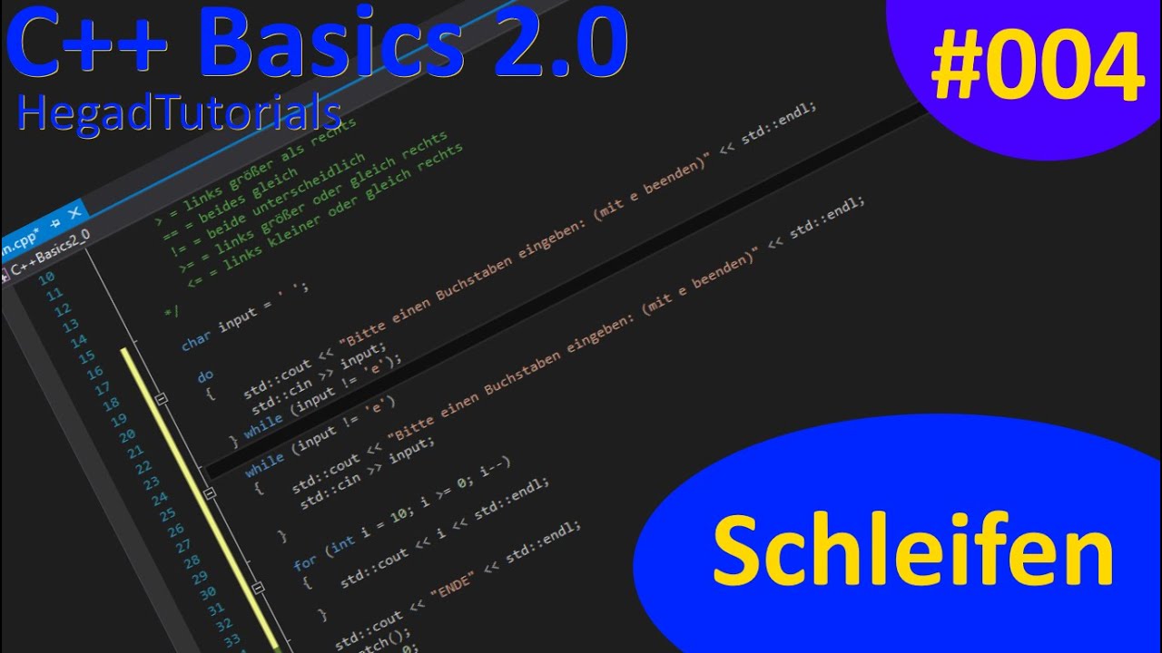 C++ Basics #4 - YouTube