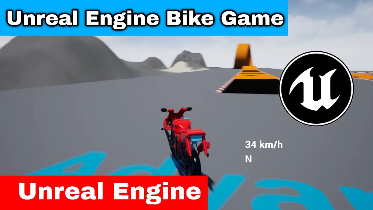 Unreal Engine Bike Tutorial video | Unreal Engine How to make Bike Game ...