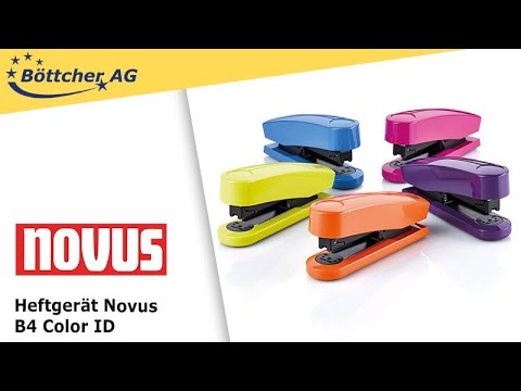 NOVUS Heftgerät B4 - YouTube