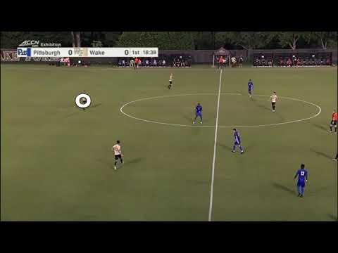 Michael DeShields (#5 Wake Forest D) VS Pitt 2020 (All Plays) - YouTube