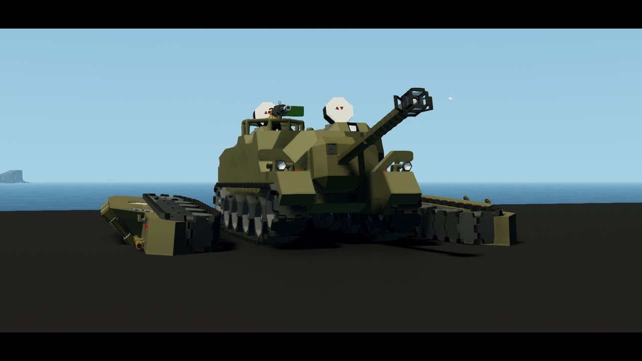 Doom Turtle Tank (T-95/T-28) Stormworks showcase - YouTube