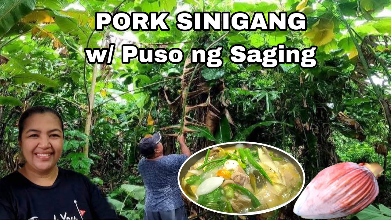 Sangkutsa | Pork Sinigang w/ Puso ng saging vlog856 - YouTube