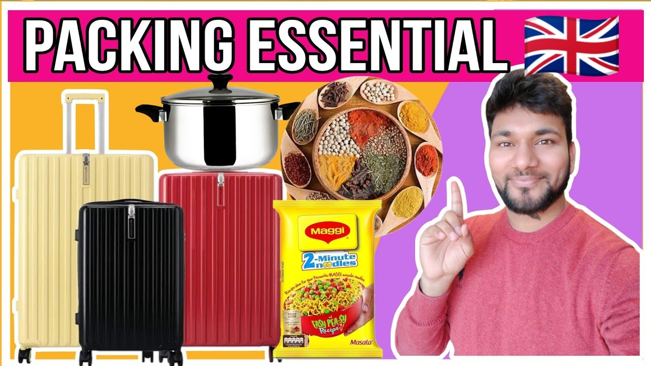 Packing Essential September Intake Students 🇬🇧 | Things to pack India ...