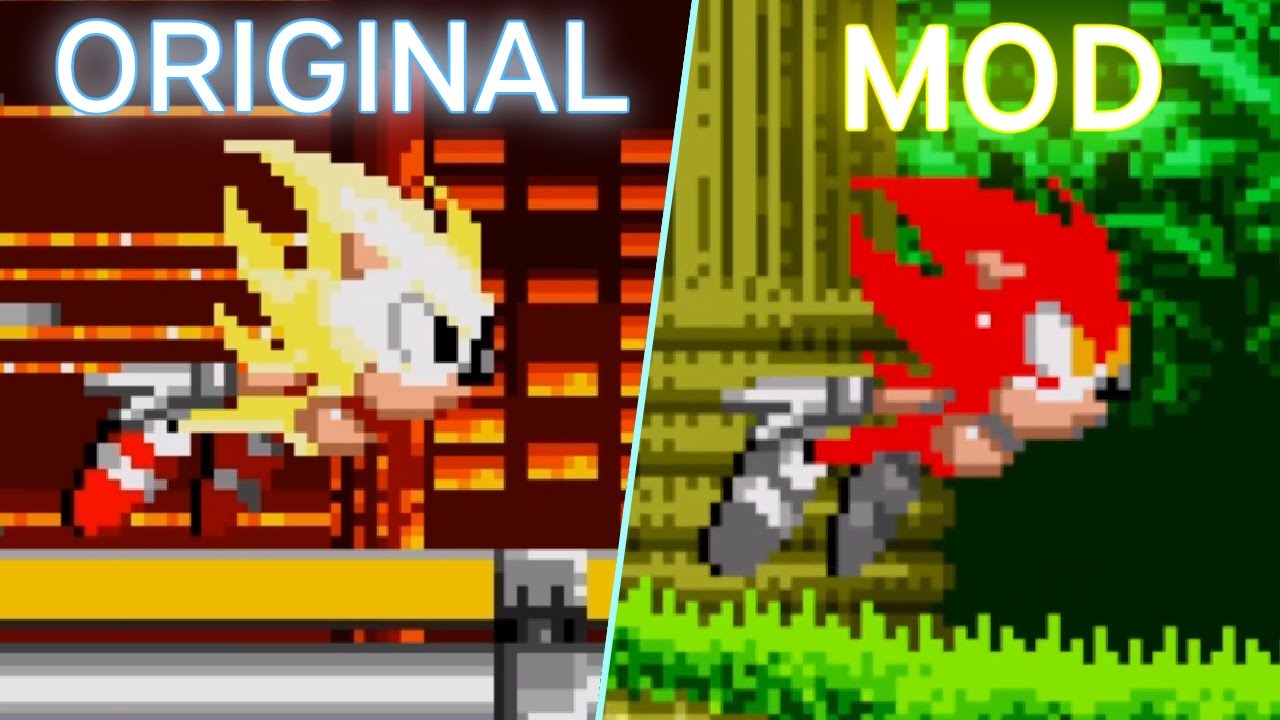 Fire Sonic 2 ~ Sonic hacks Gameplay - YouTube