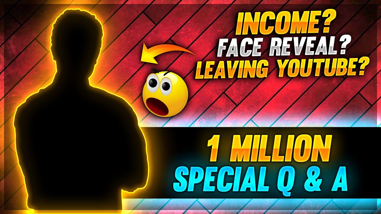 FACE REVEAL || 1M SPECIAL Q & A || NATIONAL GAMER - YouTube