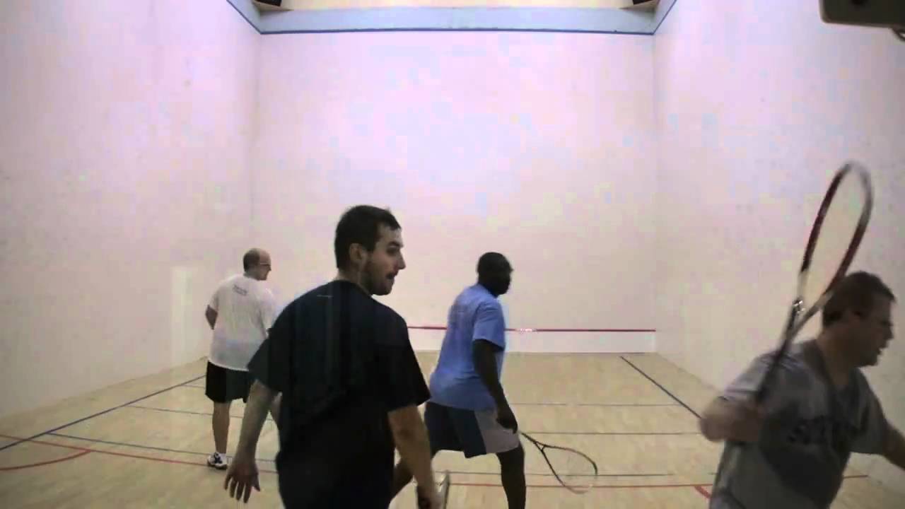 Valkyrie Doubles Squash Francis+Bruce vs Roman +Scott - YouTube