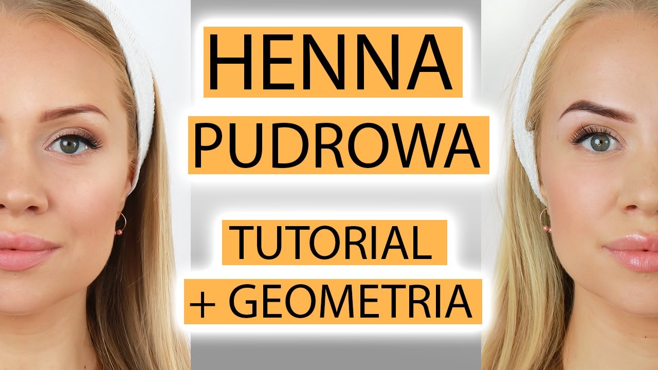 Henna PUDROWA cz. 2 - GEOMETRIA + PRAKTYKA - YouTube