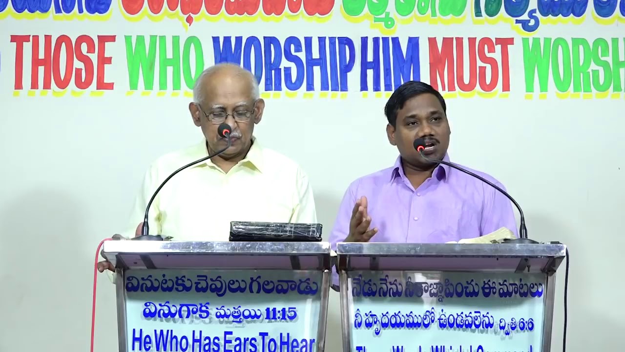Bro.John p thomas on prophecy fulfilment - YouTube