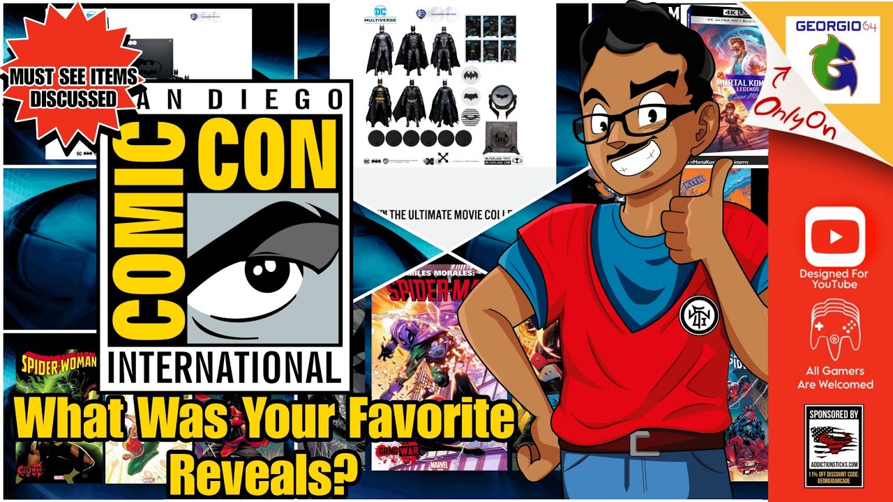 San Diego Comic Con 2023 - Must See Reveals You Need Know About - YouTube
