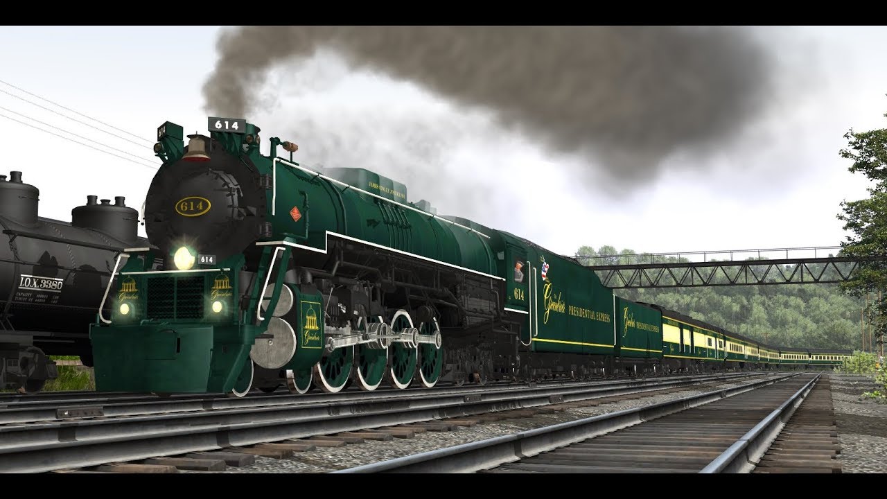 K&L Trainz Greenbrier Presidential Express Promo (Official) - YouTube