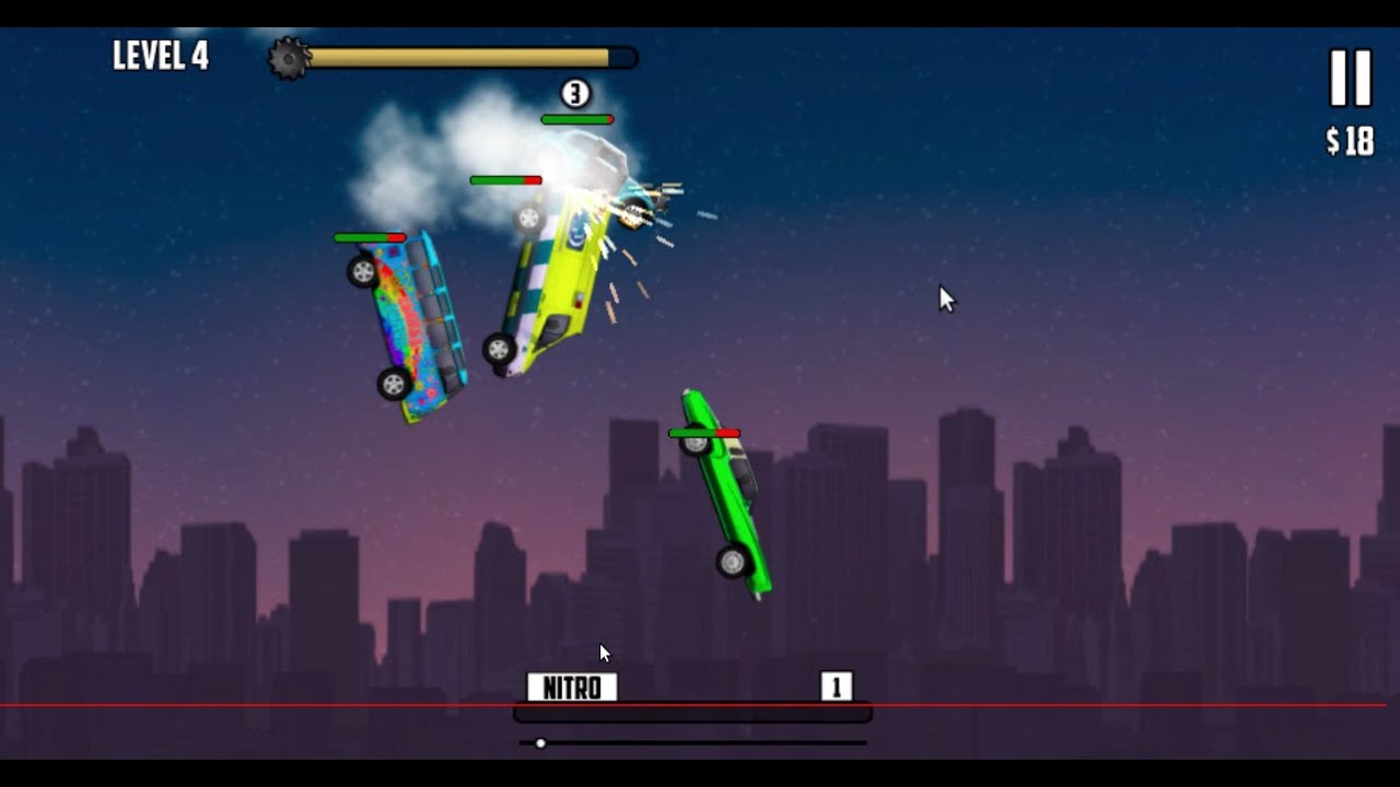 Thriller Stunts Car Race Death Chase level 4. - YouTube