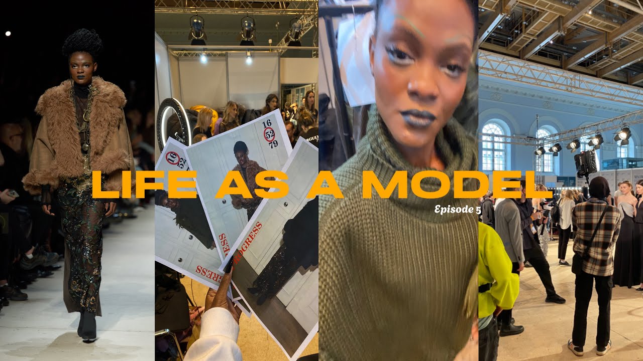 day in the life of a Runway Model - YouTube