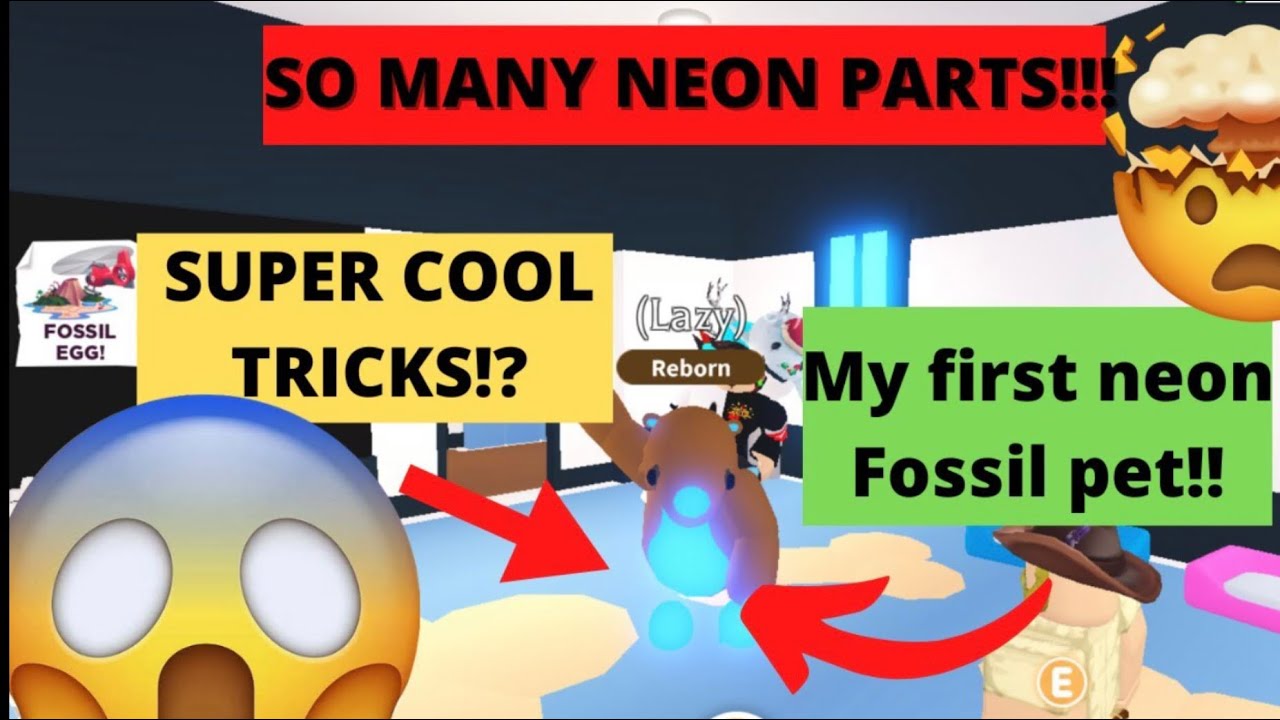 (Roblox adopt me) Today i trade my neon ride ground sloth it was ...