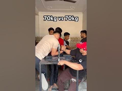 70kg vs 70kg match #armwrestling #shorts #hook #trending #practice - YouTube