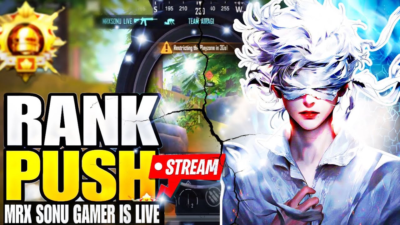 FULL RUSH BGMI LIVE STREAM |NEW UPDATE NEW GAMEPLAY WITH MRX SONU GAMER ...