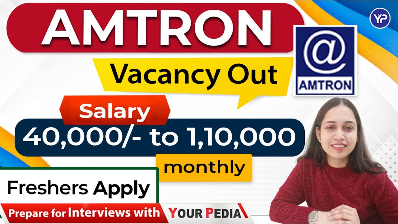 AMTRON Recruitment 2023 | Technician | Freshers Apply | AMTRON Jobs ...