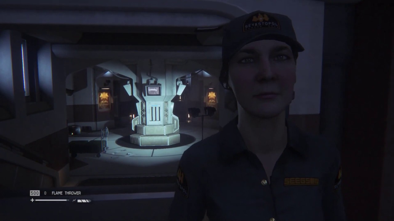 Alien Isolation at the Colonial Marshals - YouTube