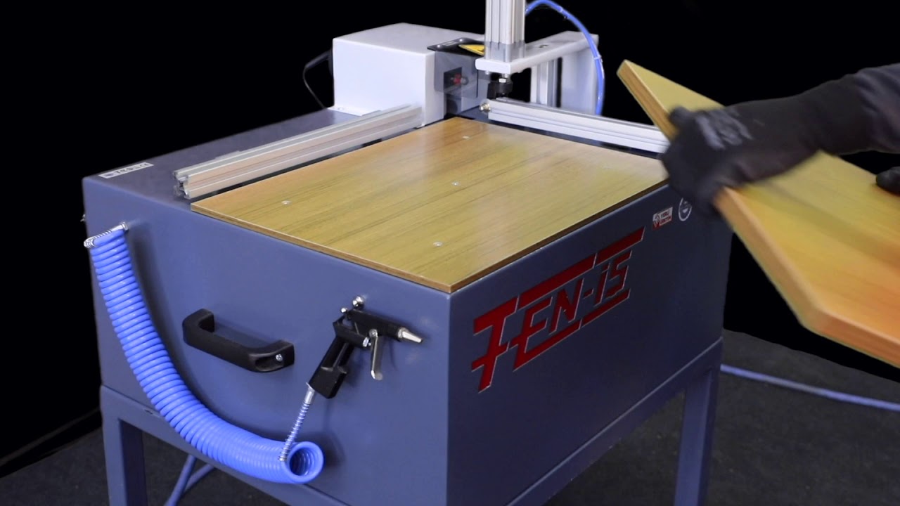 FN 1000 - PVC Corner Trim Machine * Fen-is Machinery - YouTube