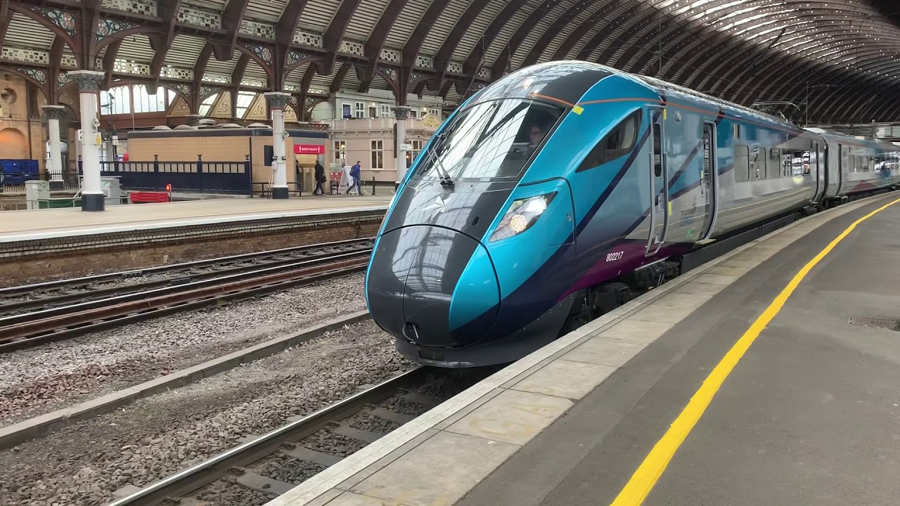 TransPennine Express Class 802 Nova 1 at York - YouTube