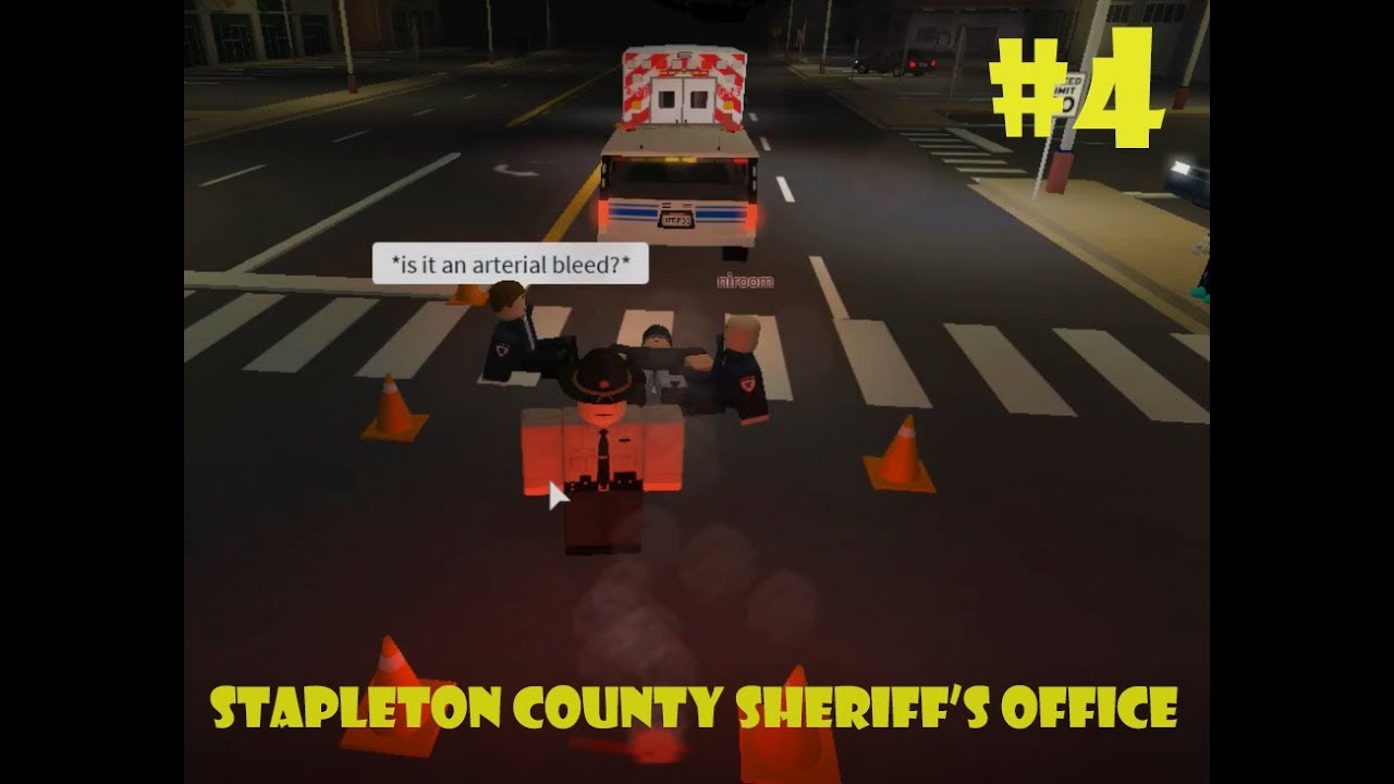 Stapleton County Sheriff's Office | Patrol 4. OFFICER DOWN! - YouTube