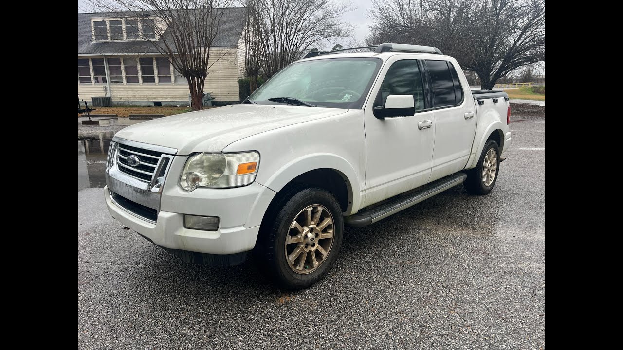 2007 Ford Explorer Sport Trac 4x4 Pickup Truck (173,068 Miles) - YouTube