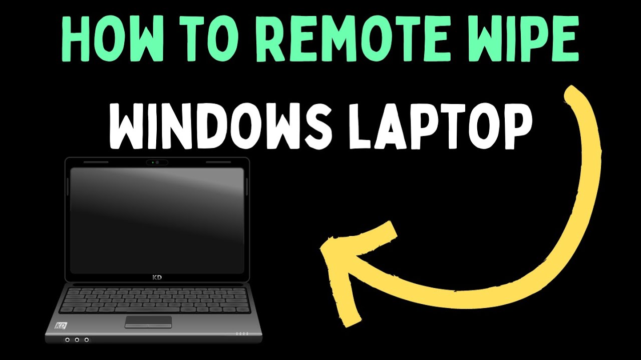 How to Remote Wipe Windows 11 - YouTube