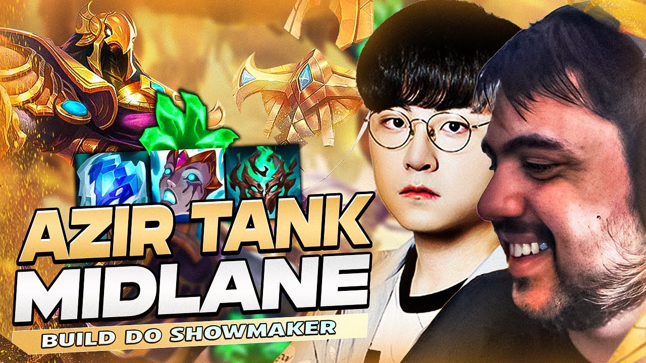 FIZ A NOVA TECNOLOGIA DE AZIR TANK DO SHOWMAKER - YouTube