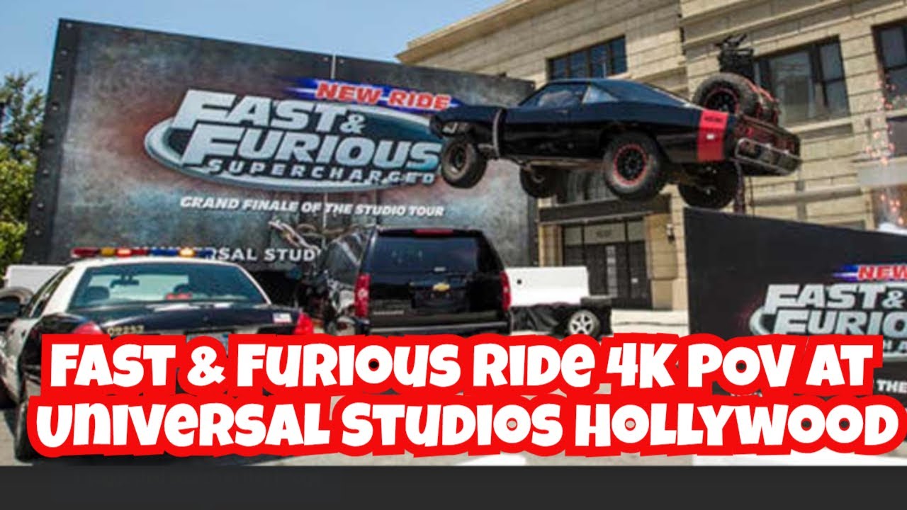 Fast & Furious Ride 4K POV at Universal Studios Hollywood - YouTube