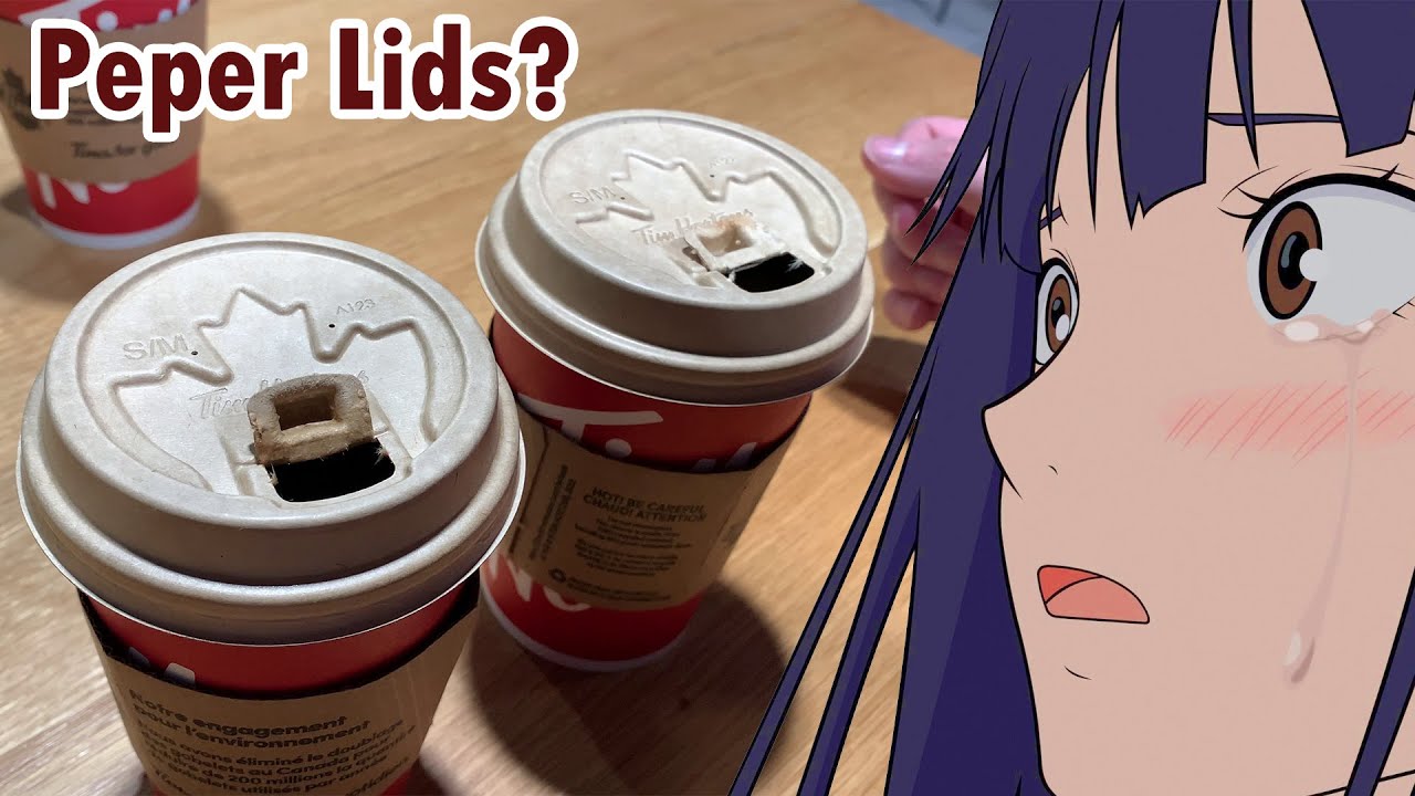 Tim Hortons New Paper Coffee Lid - YouTube