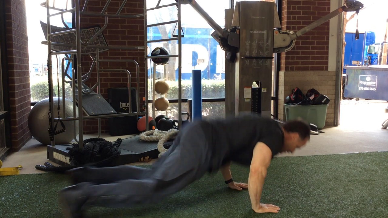 Burpees on Sliders - YouTube