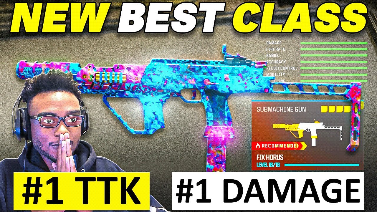 new *FASTEST KILLING* FJX HORUS CLASS in MW3! (Best FJX HORUS Class ...