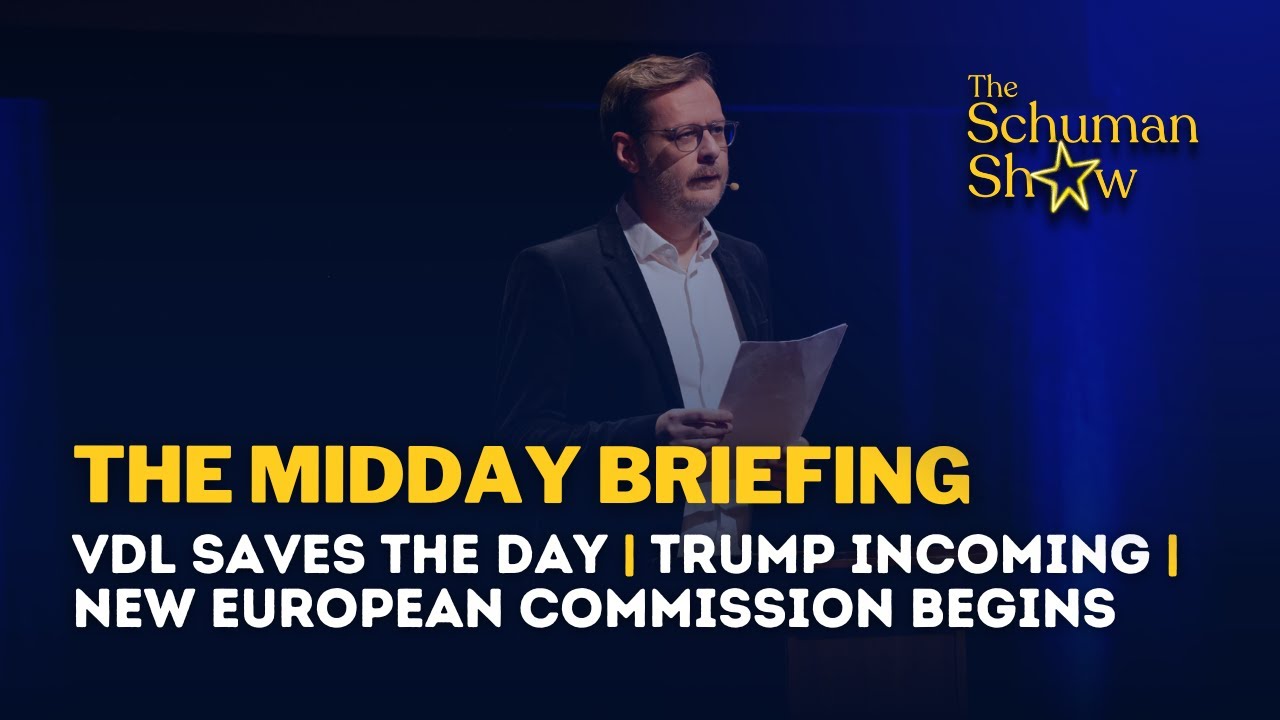 The Midday Briefing | VDL saves the day, Trump incoming, New European ...