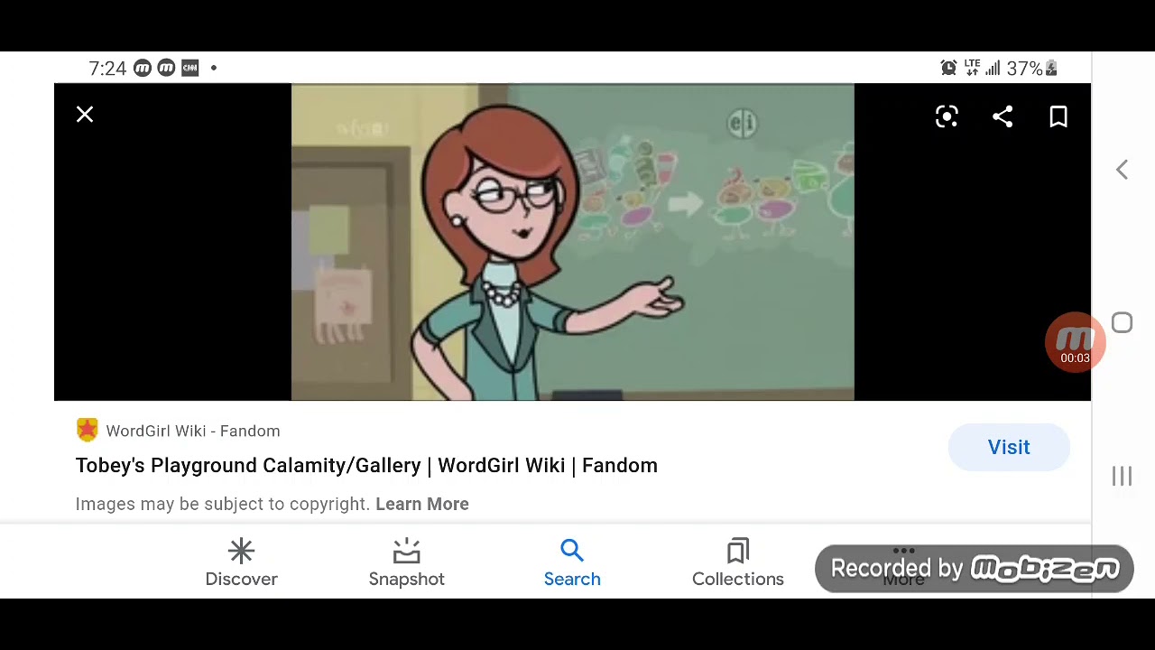 Miss Davis Wordgirl Tobey Playground Calamity - YouTube