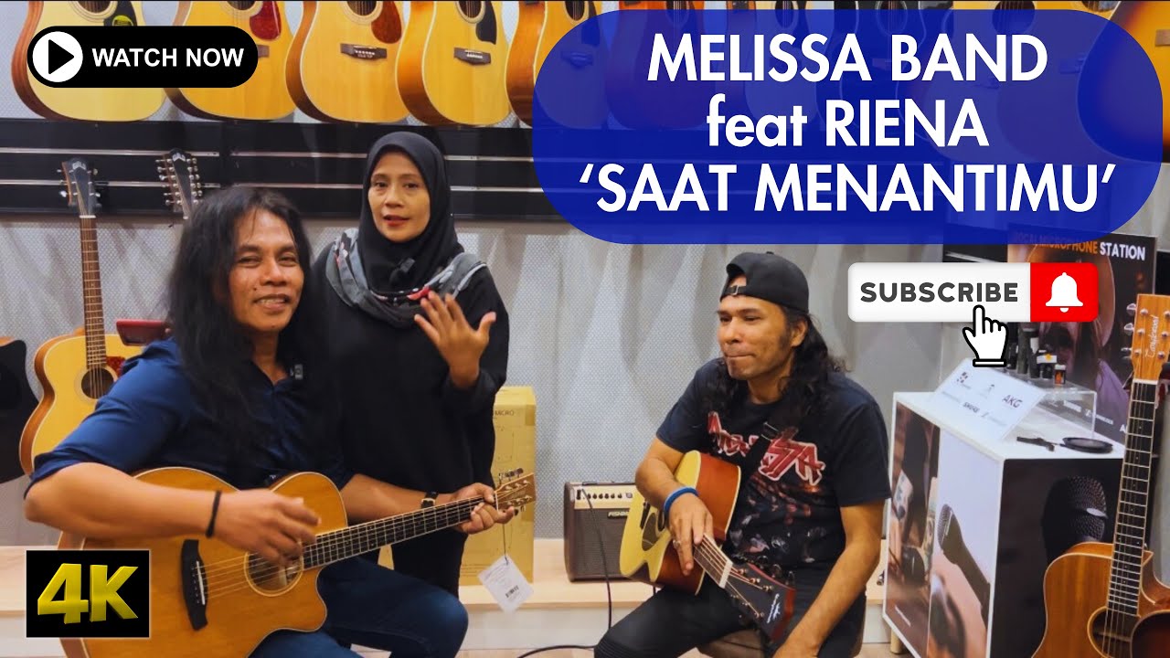 Review single duet terbaru Melissa Band feat Riena ''Saat Menantimu'' - YouTube