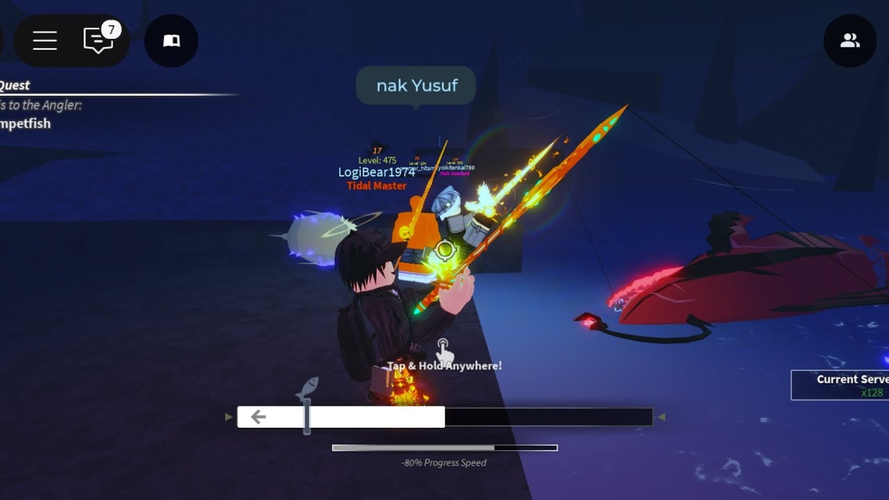 No-life-rod! (Took to long) #fisch #roblox #no-life-rod #game - YouTube