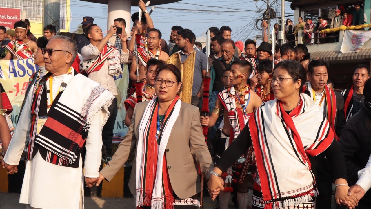 zeliangrong heraka association golden Jubilee 2024 /cultural dance with ...