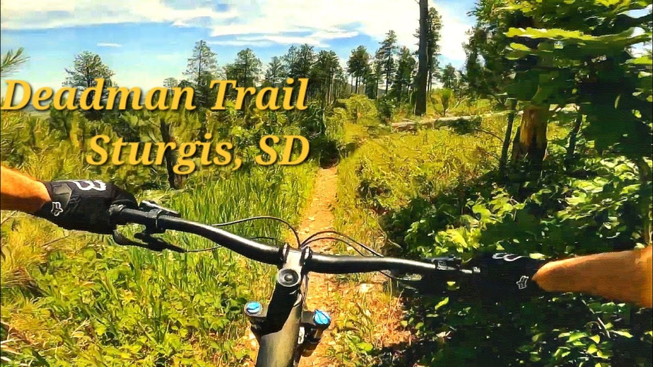 Mountain biking Deadman trail, Sturgis, SD - YouTube