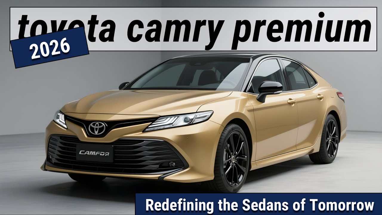 2026 Toyota Camry Premium – A New Era of Luxury and Performance in a ...