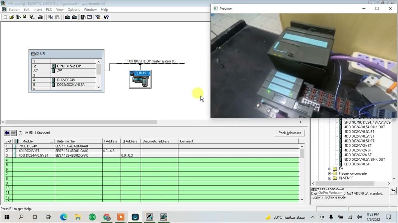 HOW TO CONFIGURE PLC CPU S7-300 TO REMOTE IO IM-151 - YouTube