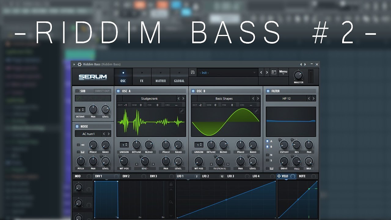 Juicy Riddim Bass - Serum Tutorial - YouTube
