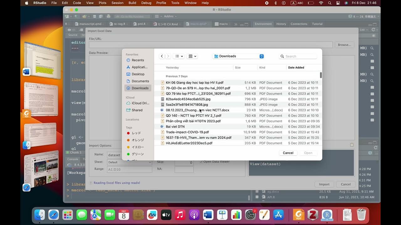 2 CÁCH NHẬP FILE EXCEL VÀO. R - 2 WAYS TO IMPORT EXCEL FILES INTO R - YouTube