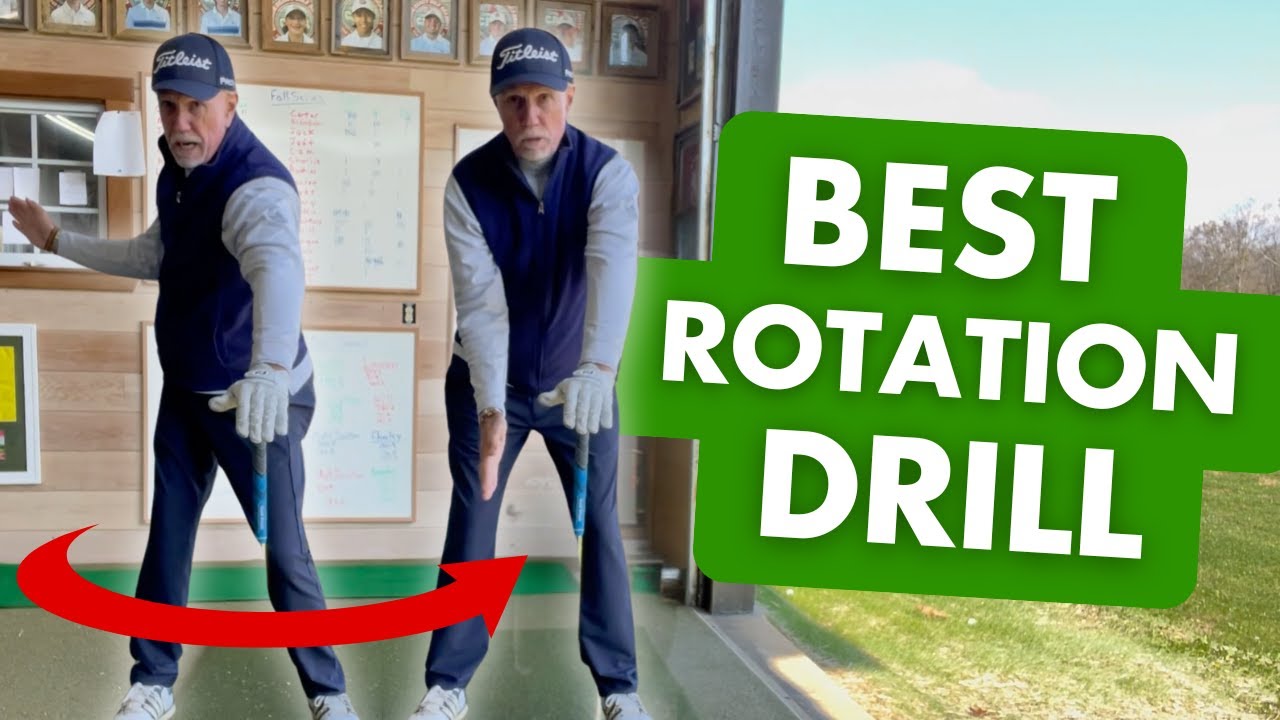 The ROTATION DRILL to Maintain Posture Through Impact in Your Golf ...