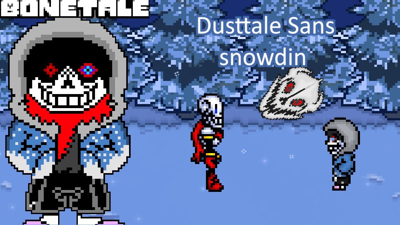 Dusttale Snowdin sans #dusstale #dustbelief #sans #bonetale - YouTube