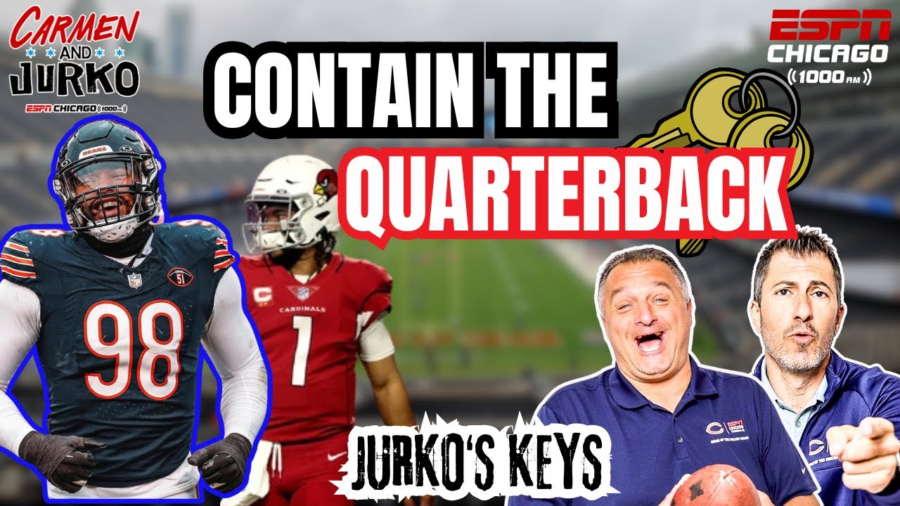The Keys to a Chicago Bears Victory over Arizona | Jurko's Key's to the ...
