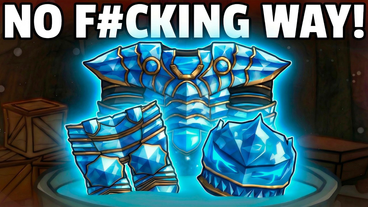 I Crafted FULL RAVEN Golem Heart Armor & IT IS INSANE in The Forge ...