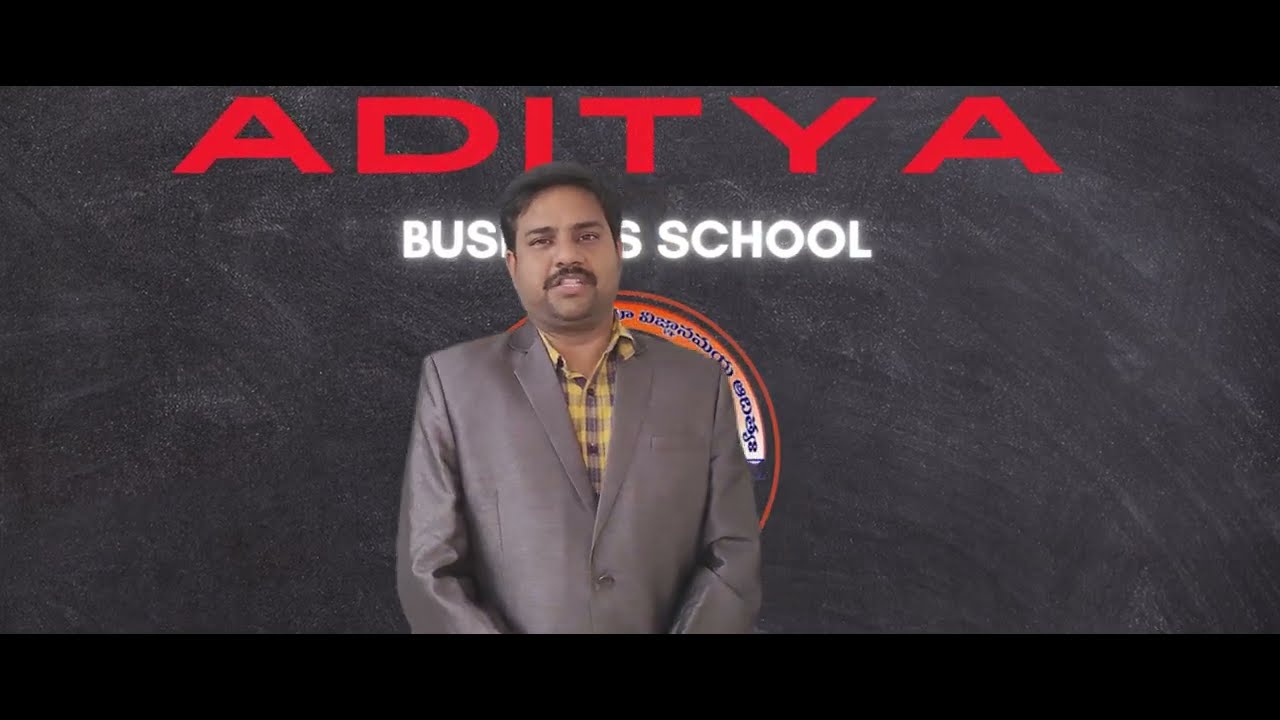 BBA @ ABSRJY ADITYA B-SCHOOL, RAJAHMUNDRY - YouTube