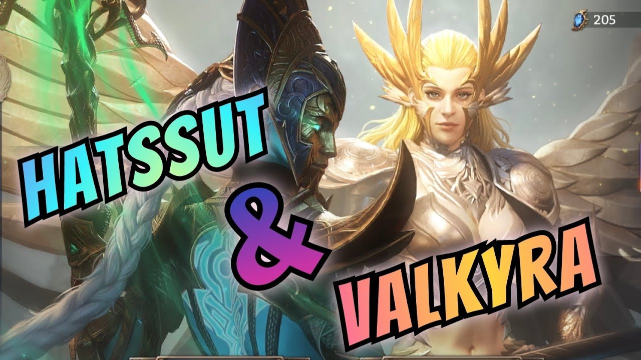 Hatssut & Valkyra Summons [Watcher of Realms] - YouTube