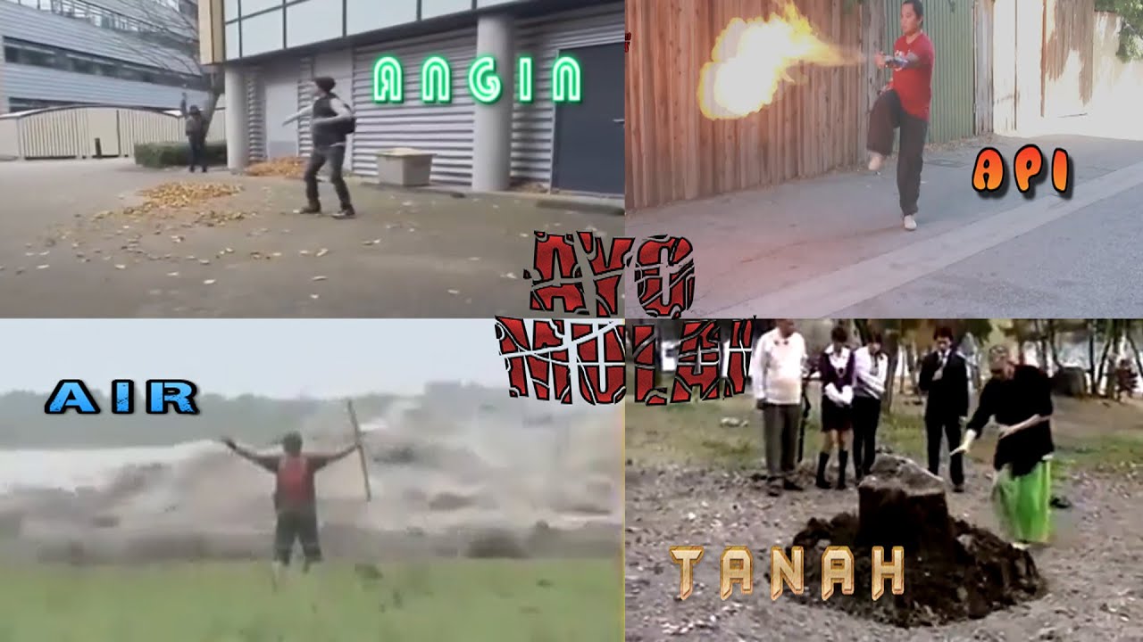 Kekuatan Super di dunia nyata Elemen AIR API TANAH ANGIN !! yang ...