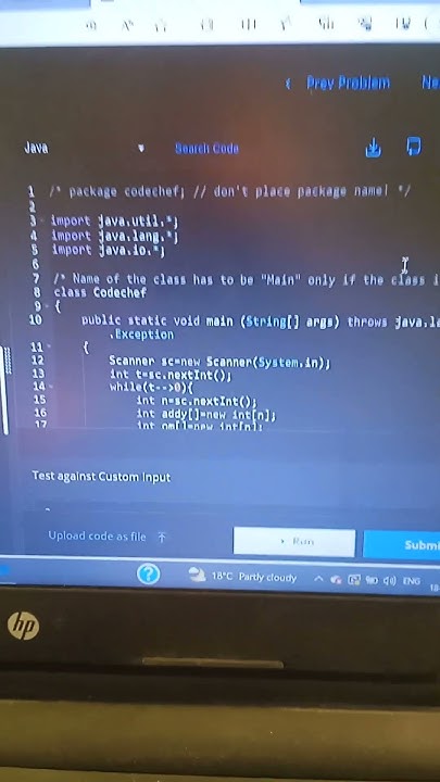Codechef streak/ java codechef solution - YouTube